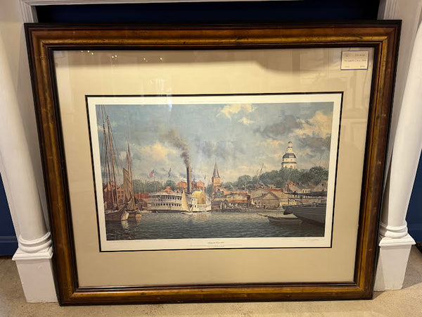 Annapolis Circa 1900 FRAMED – Annapolis Marine Art Gallery