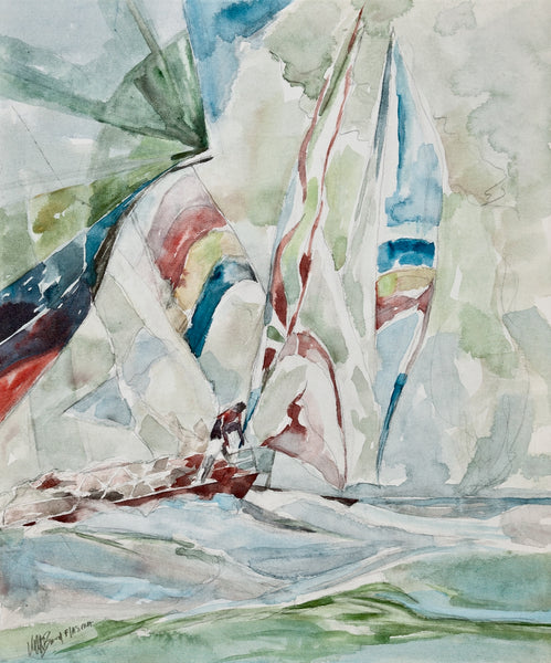 Spinnaker Medley – Annapolis Marine Art Gallery