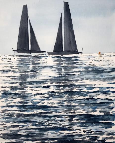 Splitting the Gates – Annapolis Marine Art Gallery